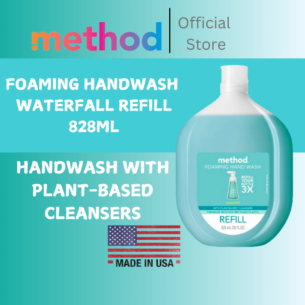 method Foaming Hand Wash Refill Pack 828ML Waterfall ( New Packaging ...