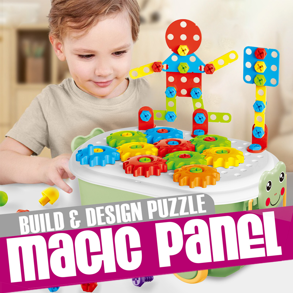 STEM Creative Screw Puzzle Series Education Intellectual Educational ...