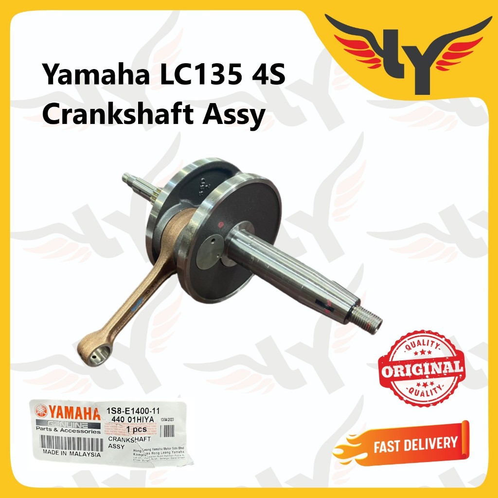 Yamaha LC135 4S Crankshaft Assy - 1S8-E1400-11 (100% Original) | Shopee Malaysia