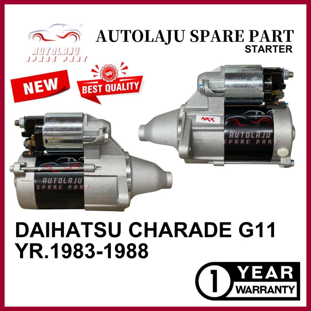 DAIHATSU CHARADE G11 (1983-1988) STARTER HIGH QUALITY STARTER 1 YEAR ...