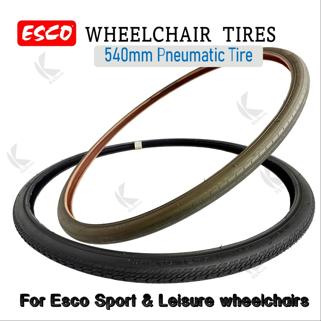 Pneumatic Tire for Esco Sport & Leisure Wheelchair/Tire for sport ...