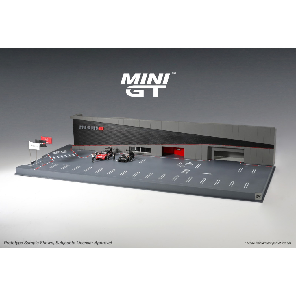 MINI GT 1/64 Diorama Nissan MOTORSPORTS & CUSTOMIZING CO LTD NISMO ...