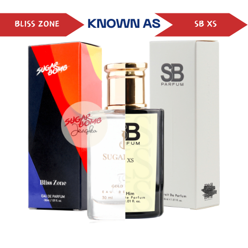 SB XS KNOWN AS SUGARBOMB BLISS ZONE SPRAY PERFUME EDP FOR MEN WOMEN ...