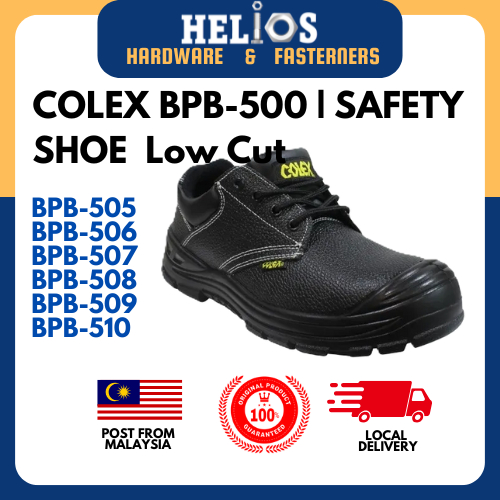 COLEX BPB-500 | Steel Toe Cap Mid Sole Low Cut Safety Shoes Kasut ...