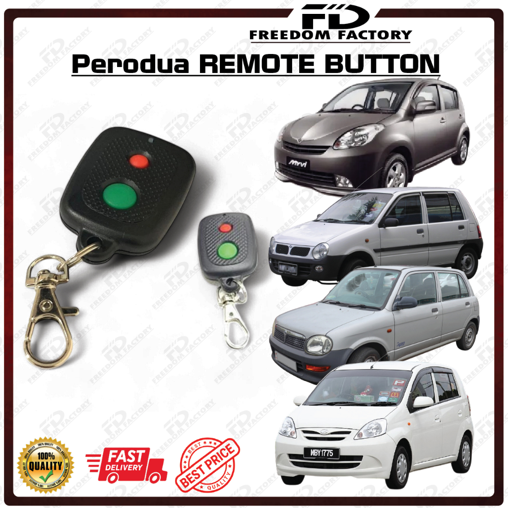 Perodua Remote Alza & Myvi Old / Lagi Best / Icon / Viva Old Alarm ...