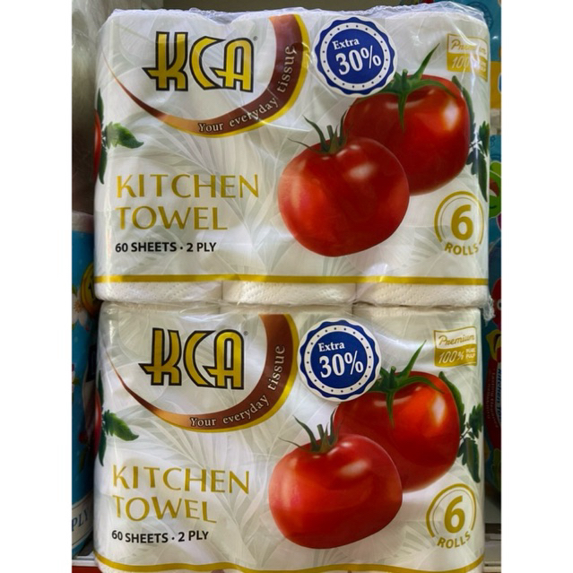 8 PCS KCA Kitchen Towel 100% Pure Pulp | Shopee Malaysia