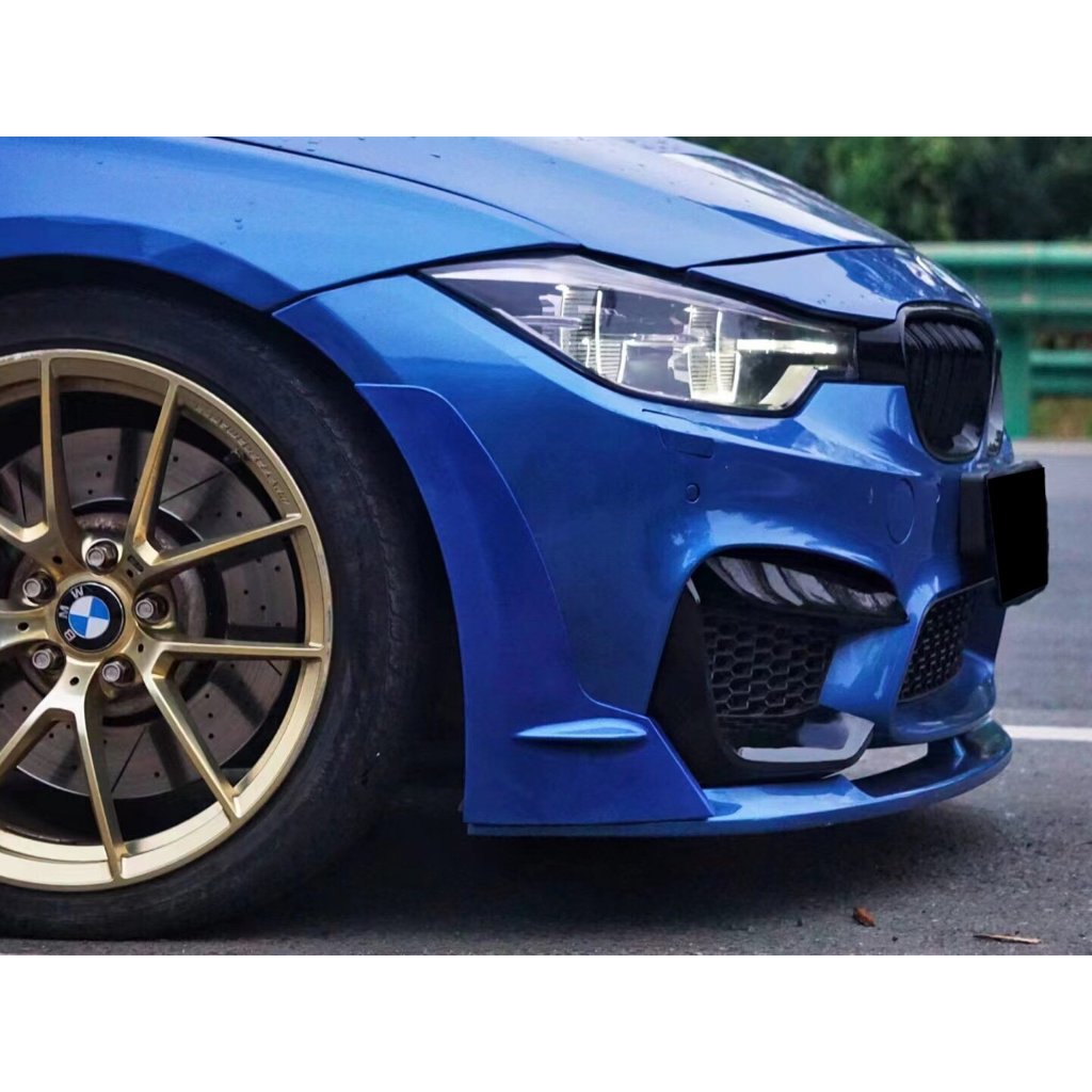 BMW F30 M3 Bumper Wide Body Canard | Shopee Malaysia