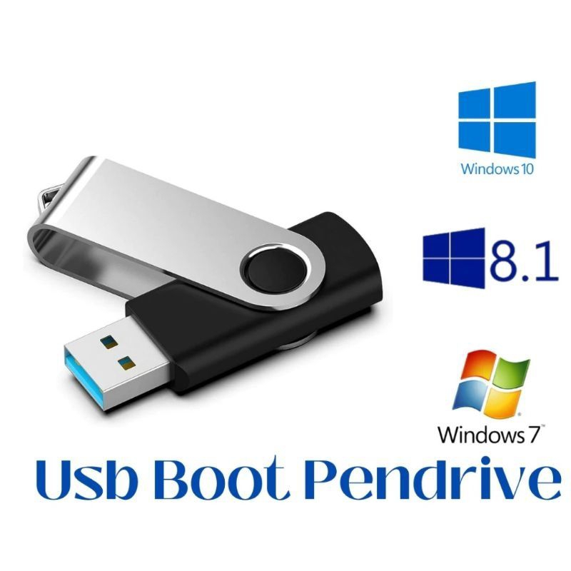 Usb Window 10 Pro Pendrive Usb Win 7 Pro /Ultimate Usb Window 8.1 pro Original Genuine (With Key ...