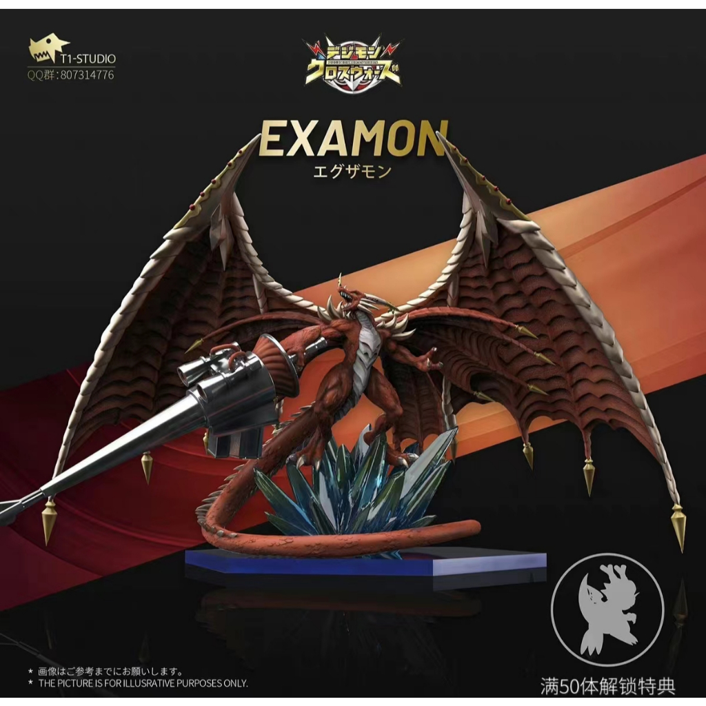 T1 Studio - Examon Digimon Resin Statue GK Anime Figure | Shopee Malaysia