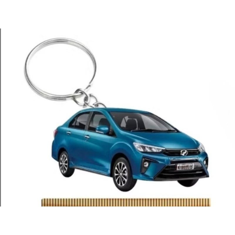 BEZZA Blue new 2d keychain | Shopee Malaysia