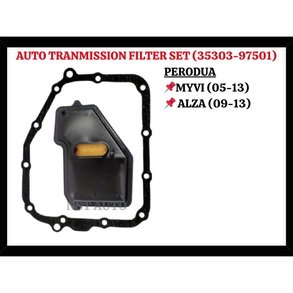 AUTO TRANSMISSION FILTER SET / AUTO FILTER (35303-97501) FOR PERODUA ...