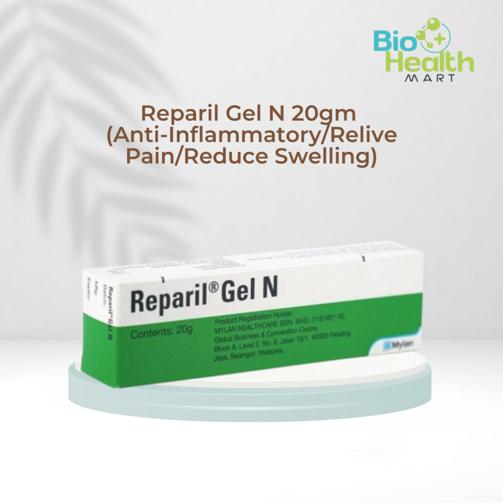 Reparil Gel N 20gm (Anti-Inflammatory/Relive Pain/Reduce Swelling ...