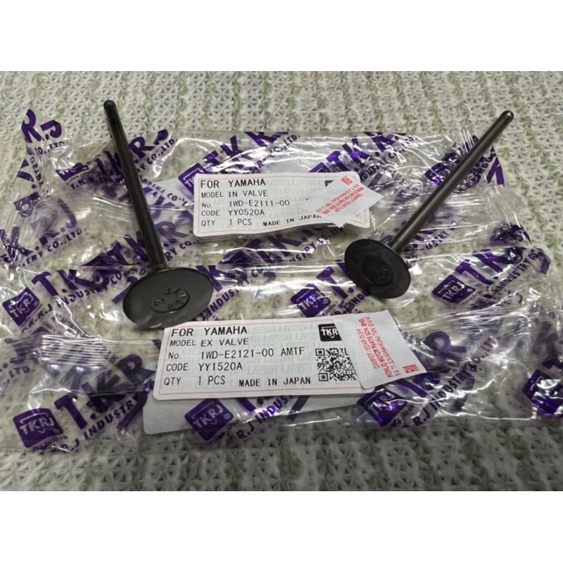 VALVE EXHAUST VALVE INTAKE YZF-R25 TKRJ JAPAN | Shopee Malaysia