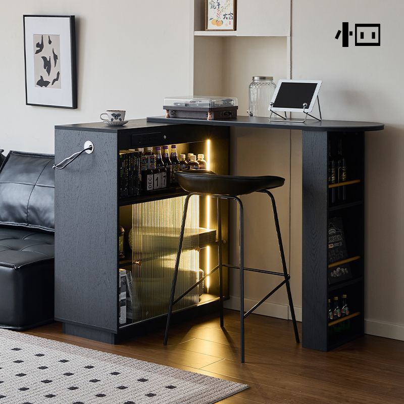 Scalable bar counter table for home use, simple balcony, partition ...