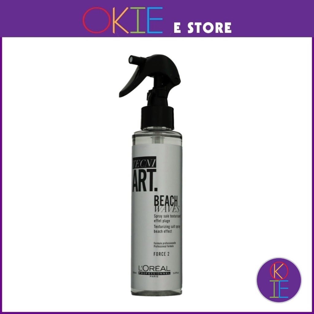Loreal Techi.ART Beach Waves Texturizing Sea Salt Hair Spray - 150ml ...
