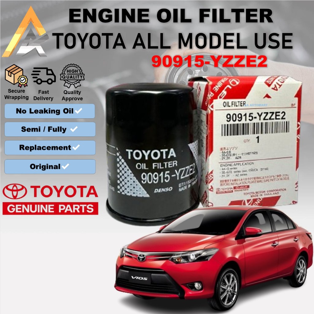 🔥Toyota Oil Filter (90915-YZZE2) - TOYOTA Camry Estima Vellfire Anh20 ...