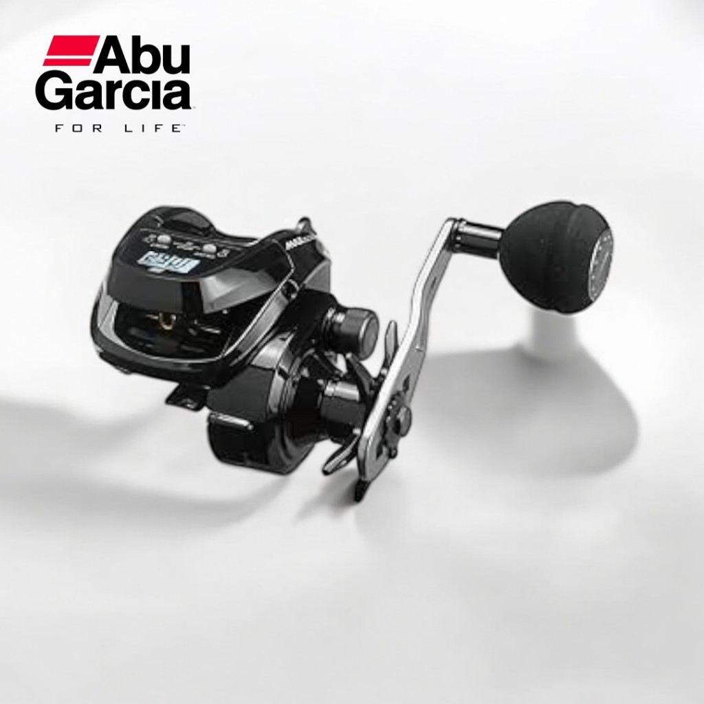 AbuGarcia MAX DLC BG H-L Large screen digital line counter Left-handed Deep groove HG Power ...