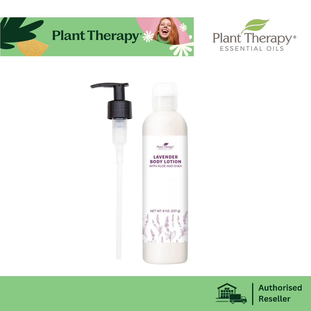 [Plant Therapy] Lavender Body Lotion with Aloe and Shea 8oz/227g ...
