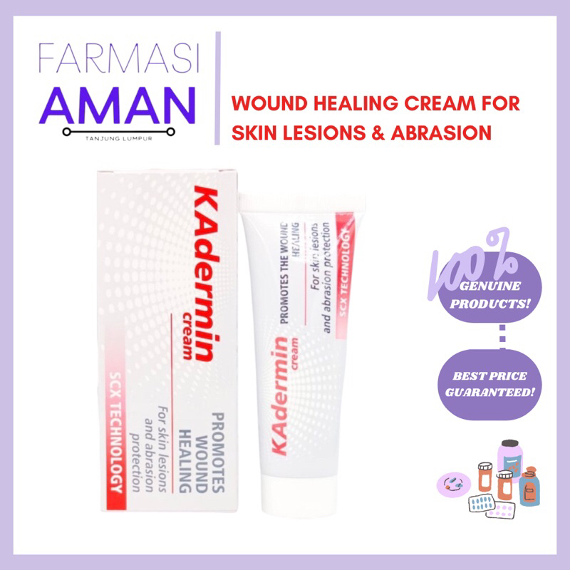 Kadermin Cream 50ml (Promotes Wound Healing) | Shopee Malaysia
