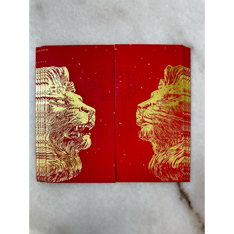 HSBC Lion Design Angpao 10 Pieces Set | Shopee Malaysia