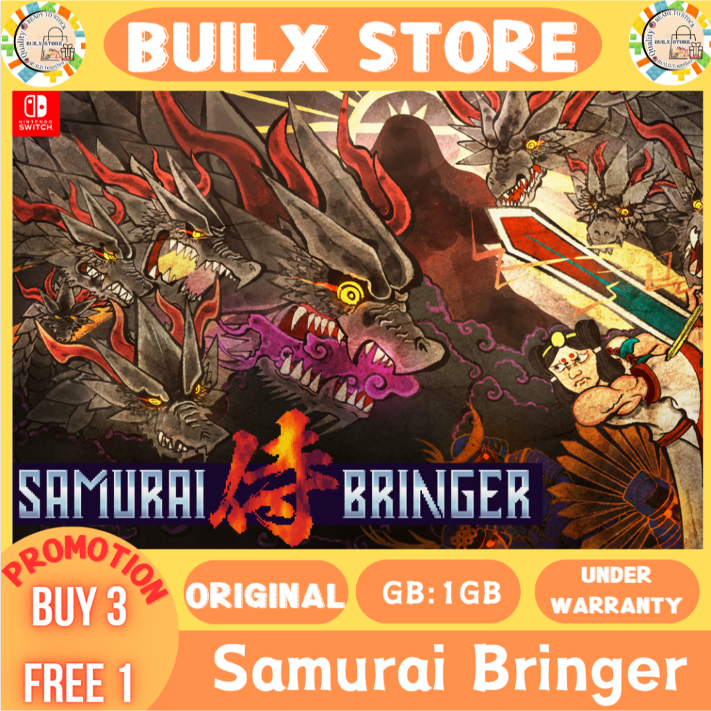 Samurai Bringer Nintendo Switch Digital Game ( BUY 3 FREE 1) | Shopee Malaysia