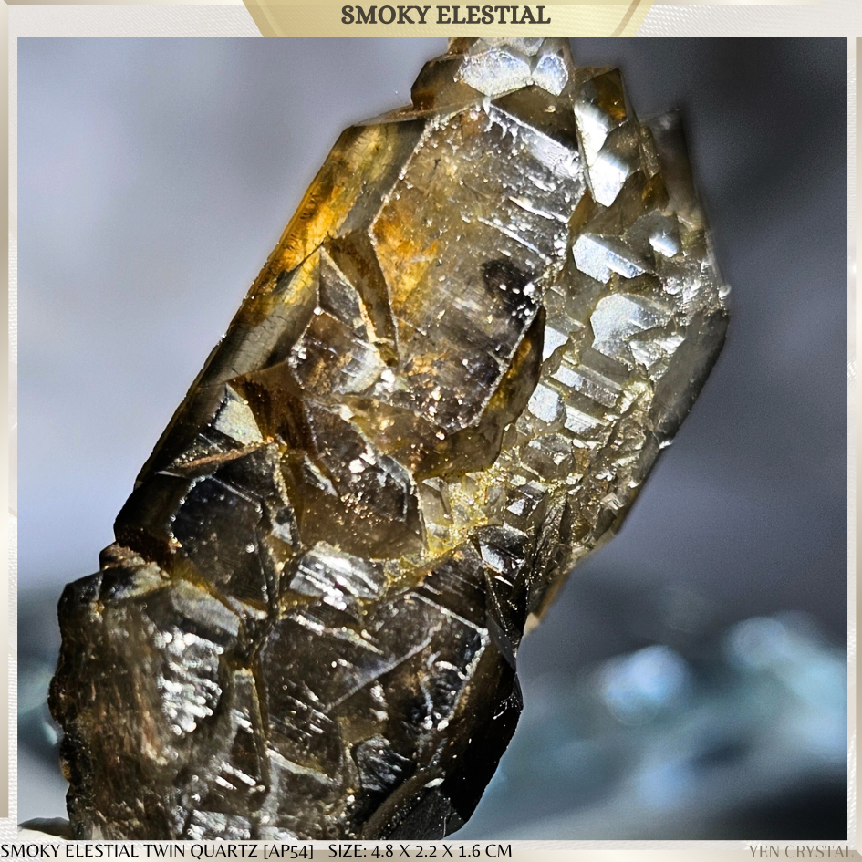 SMOKY ELESTIAL SKELETAL QUARTZ *PREMIUM GRADE*[AD9] BRAZIL: Grounding ...