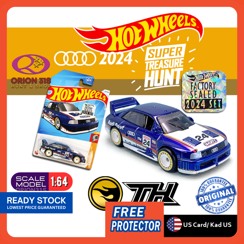 Hot Wheels Factory Sealed 2024 HW Turbo Audi 90 Quattro Super Treasure ...