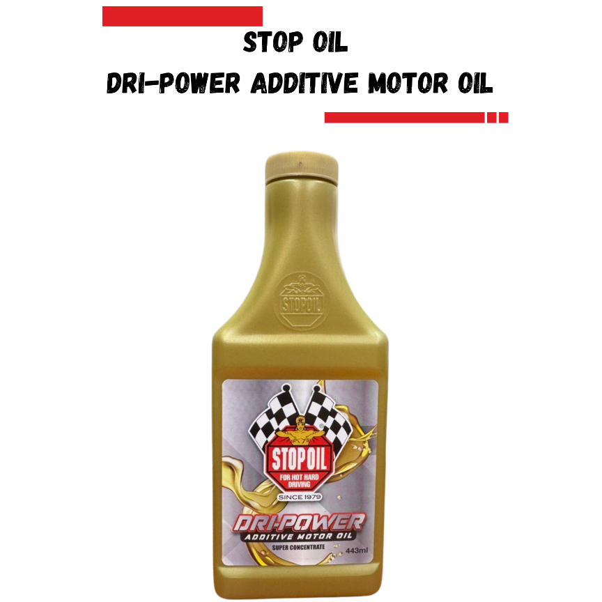STOP OIL DRI-POWER ADDITIVE MOTOR OIL (443ML) | Shopee Malaysia