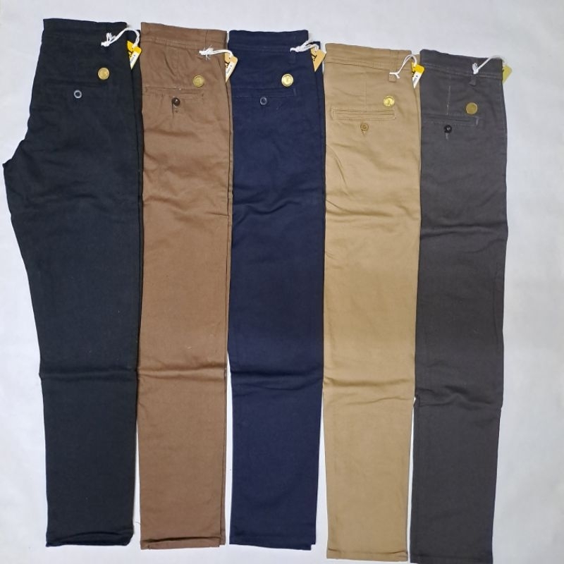 Seluar kerja slack pants timber stretchable 28-42 | Shopee Malaysia