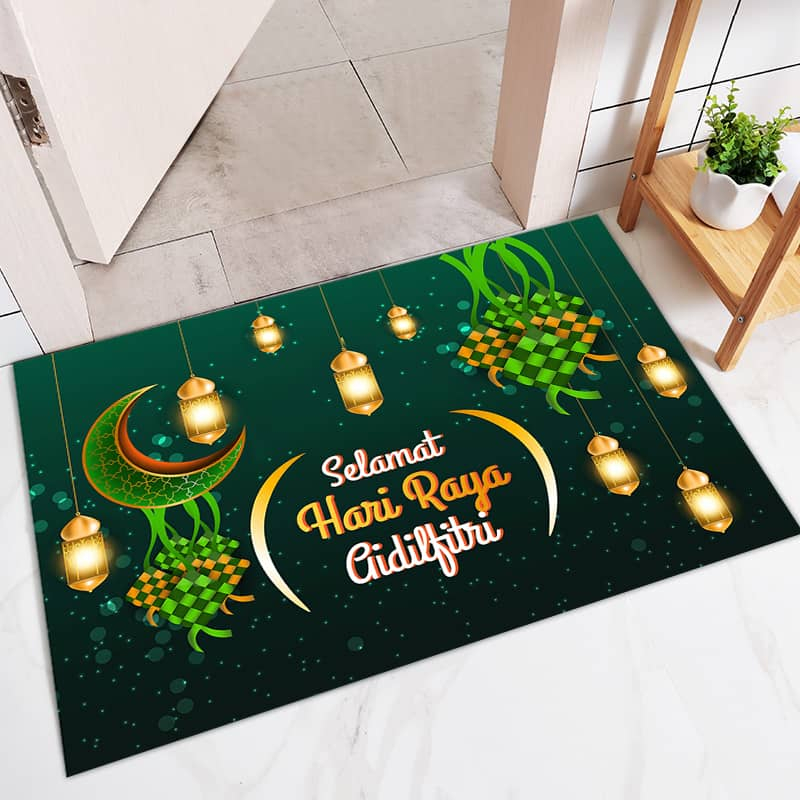 SELAMAT HARI RAYA Floor Mat Rugs Door Mat Decoration Home Living ...