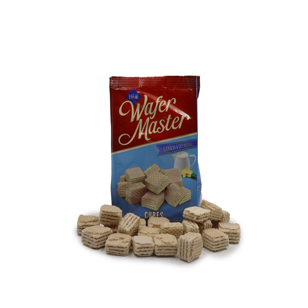 WAFER MASTER CUBES ,WAFERS WITH MILK & VANILLA CREAM 100G {1PC | Shopee ...