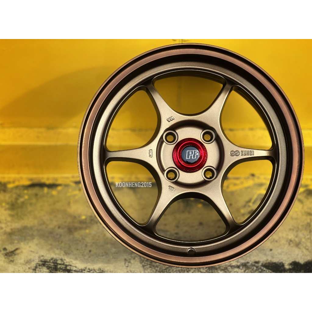 New Car Sport Rim ENKEI WHEELS PF06 15x6.5 4x100 ET40 Bronze - READY ...