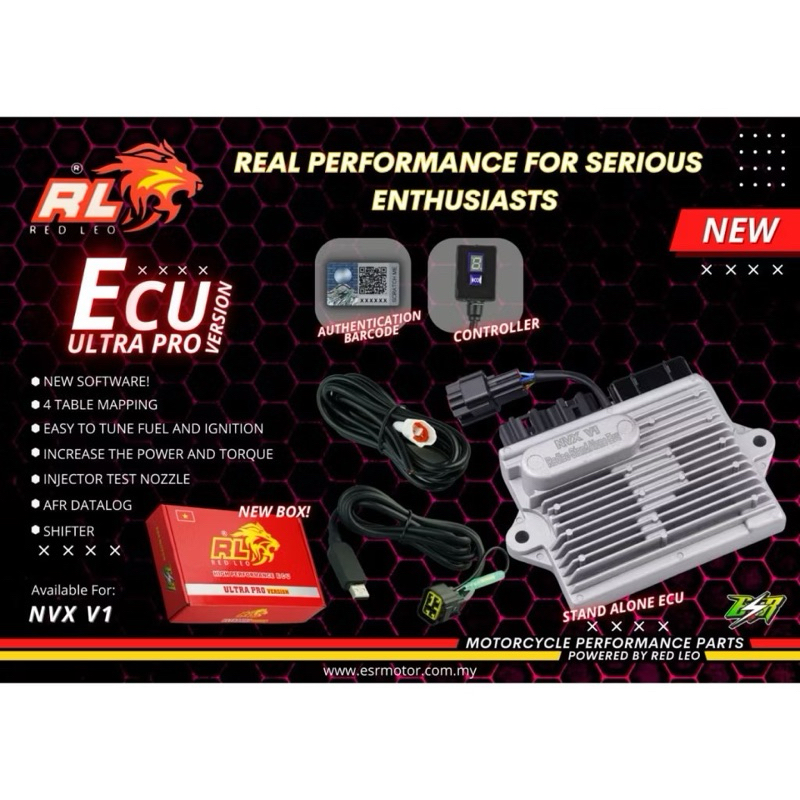 ECU REDLEO ULTRA PRO NVX 155 v1 | Shopee Malaysia