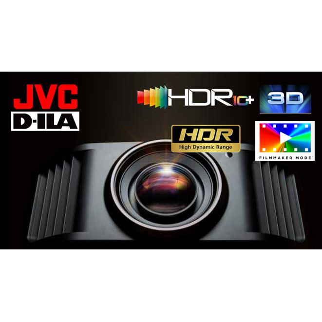 JVC DLA-NP5 Native 4K HDR 3D D-ILA Home Theater Projector (AV Show Demo ...