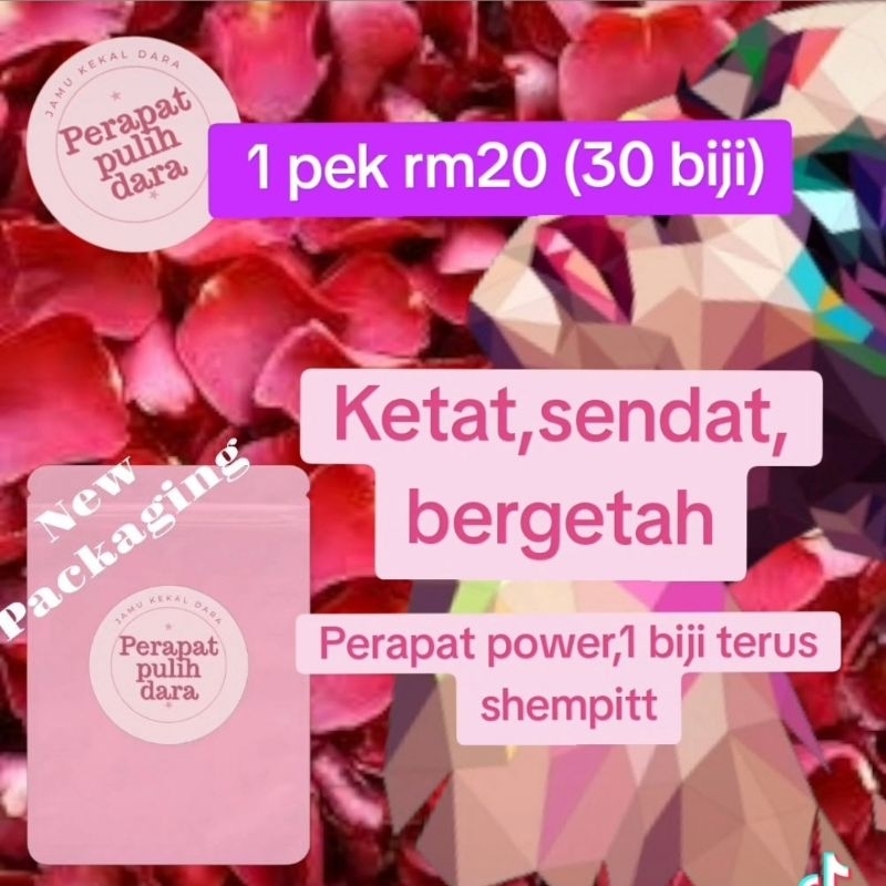 Jamu insert perapat pulih dara(35biji) | Shopee Malaysia