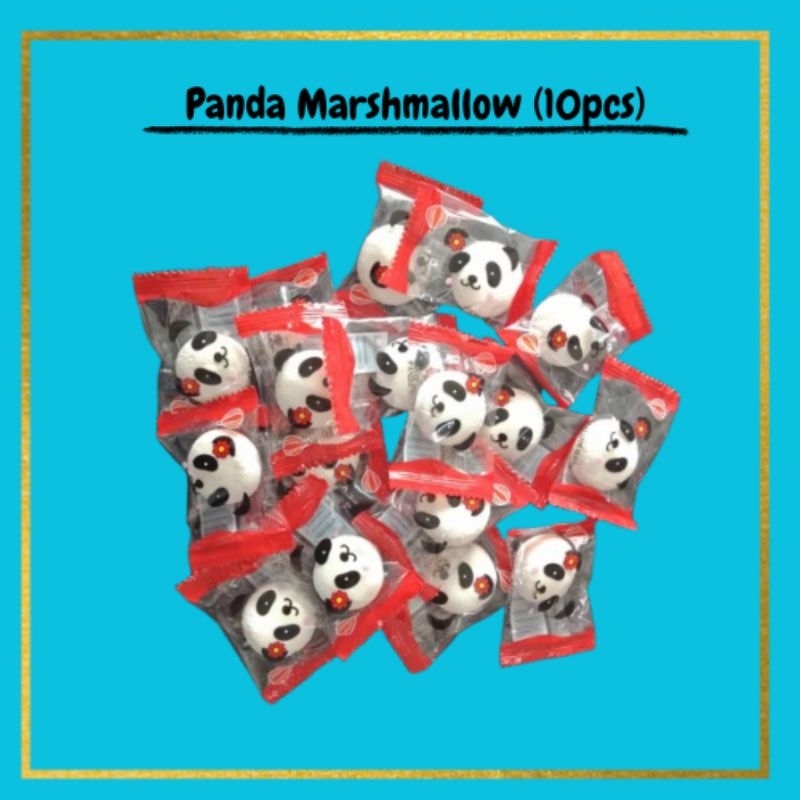 Panda Marshmallow Halal (10pcs) | Shopee Malaysia