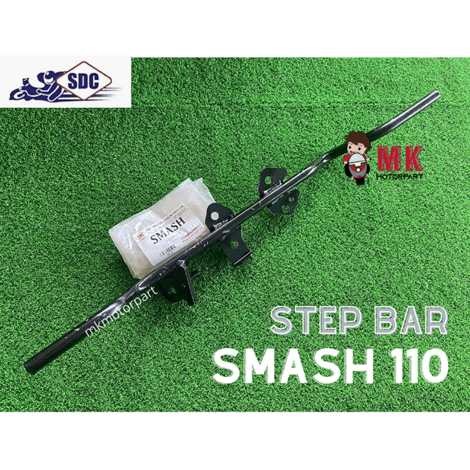 Front Step Bar Suzuki SMASH 110 / SMASH110 Besi Pemijak Footrest Kaki ...