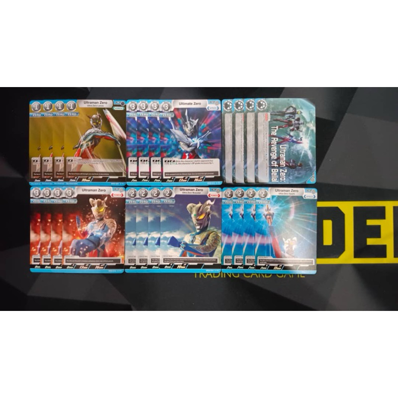 Ultraman Card Game Ultraman Zero RUC Set | Shopee Malaysia