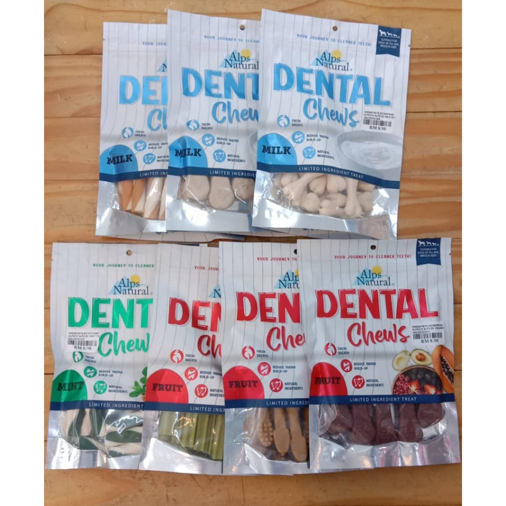 ALPS NATURAL DENTAL CHEWS FOR DOGS 150g | Shopee Malaysia