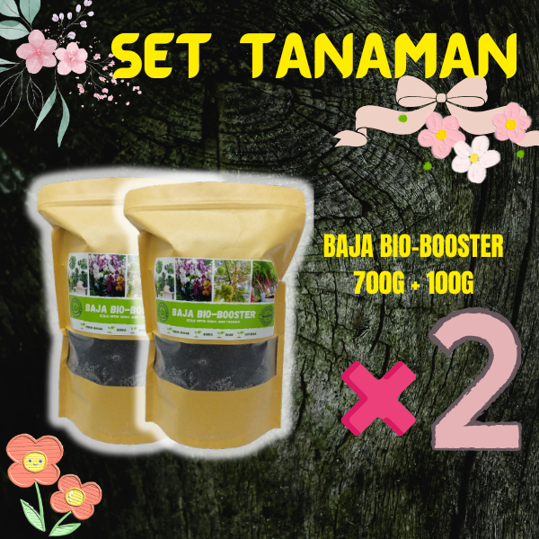 Set Tanaman Baja Bio-Booster X2/ Baja Untuk Pertumbuhan Dan Daya Tahan ...