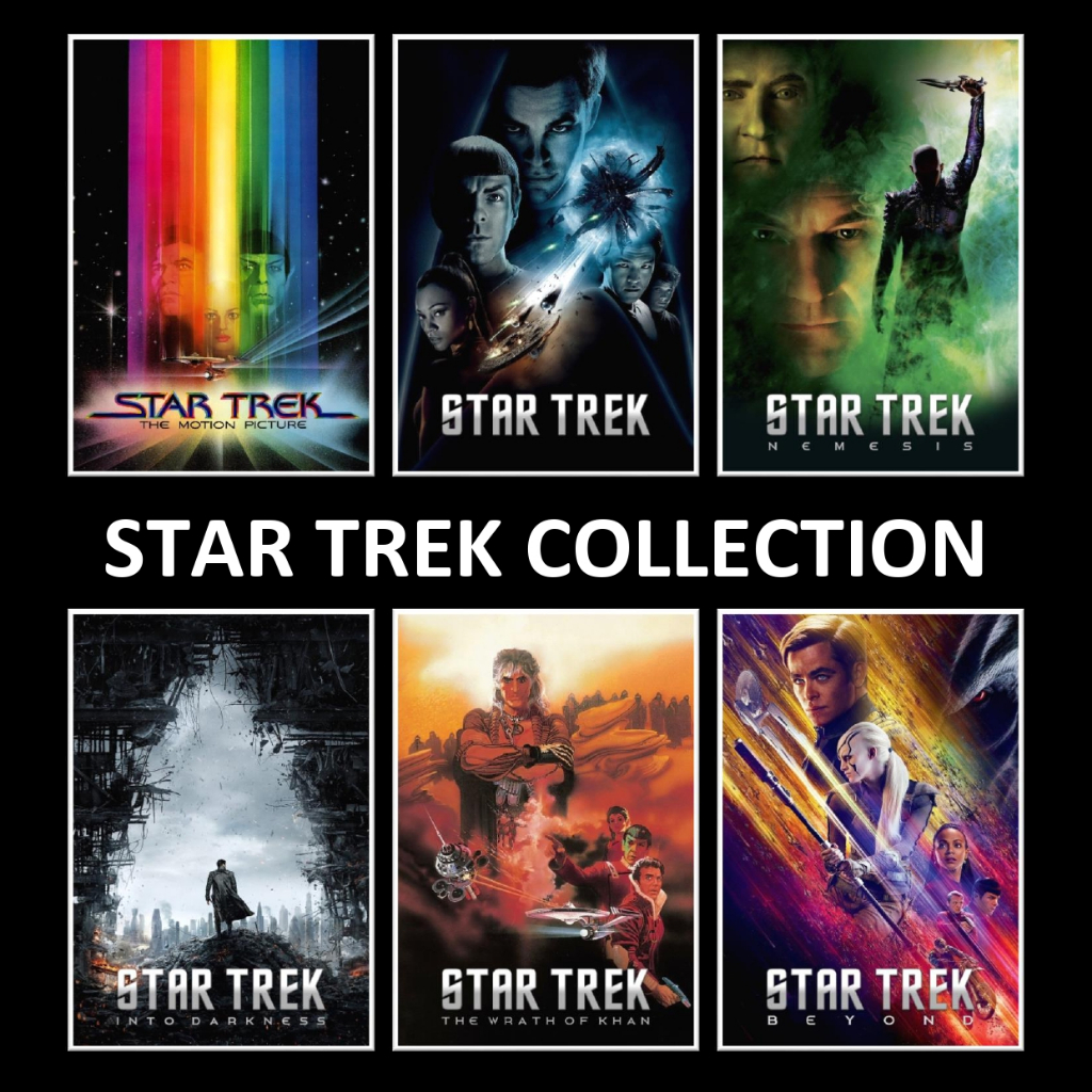 STAR TREK MOVIE COLLECTION | KOLEKSI VIDEO BUDAK | PENDRIVE KARTUN ...