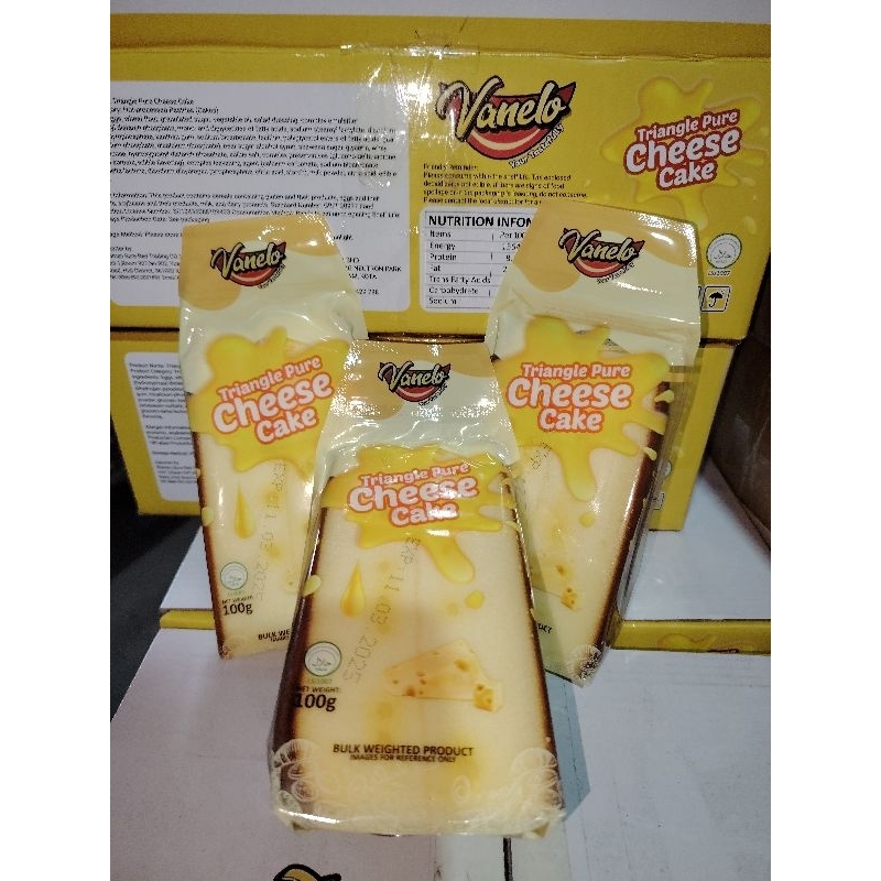 vanelo triangle pure Chees,Chocolate Flavor 100g | Shopee Malaysia