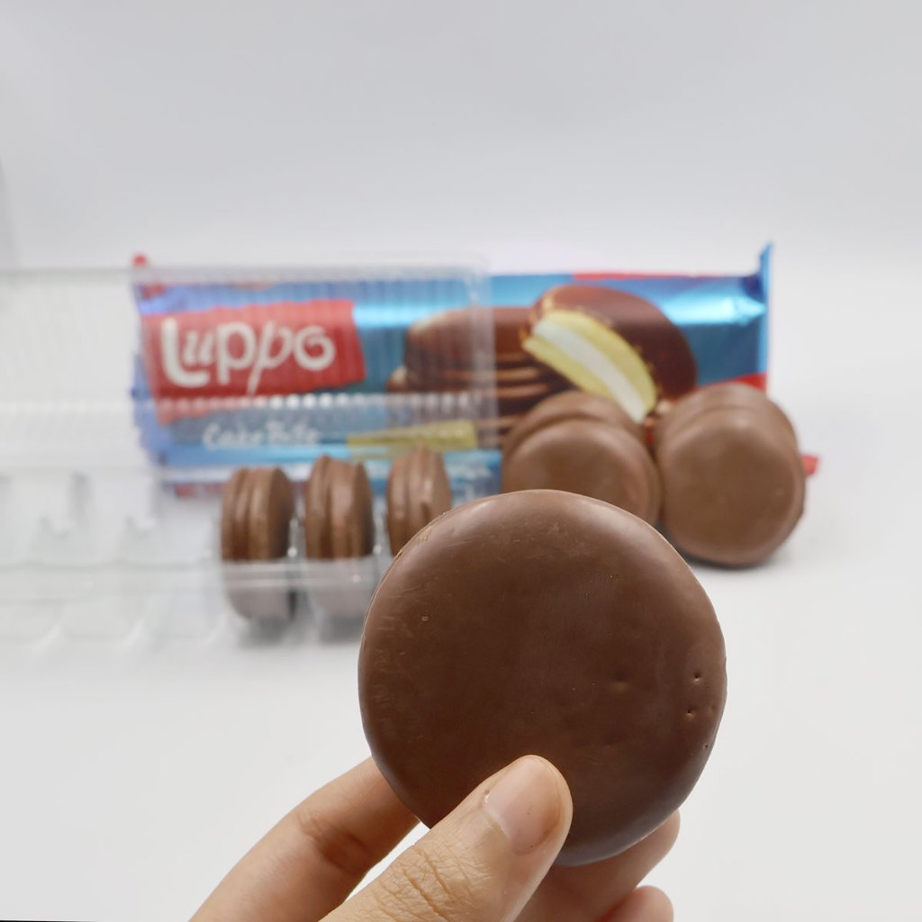 LUPPO CAKE BITE PREMIUM QUALITY REAL CHOCOLATE 8PCS 184G | Shopee Malaysia