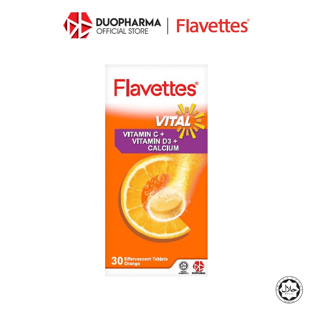 Flavettes Vital EFF Tablet (30's) | Shopee Malaysia