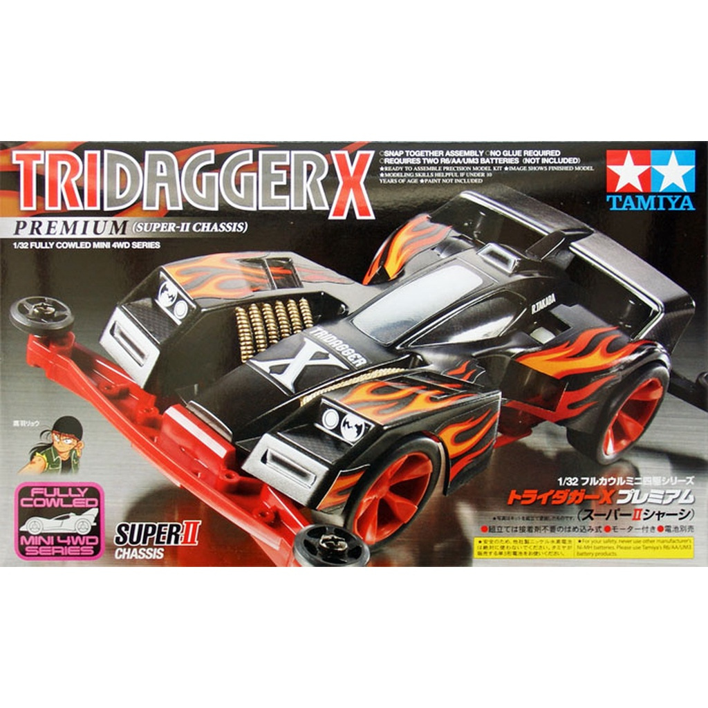 [19433] TAMIYA Mini 4WD Series No.33 Tri Dagger X Premium Super II ...