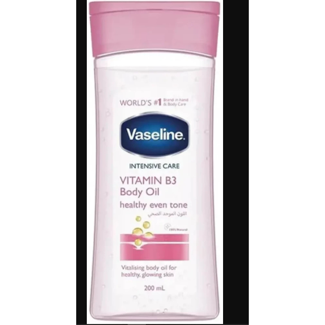 Vaseline Intensive Care Vitamin B3 Body Oil 200ml | Shopee Malaysia