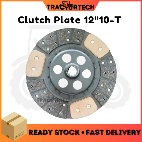 TractorTech | Clutch Plate Copper 12"10-T Tractor MF 175/185/290 ...