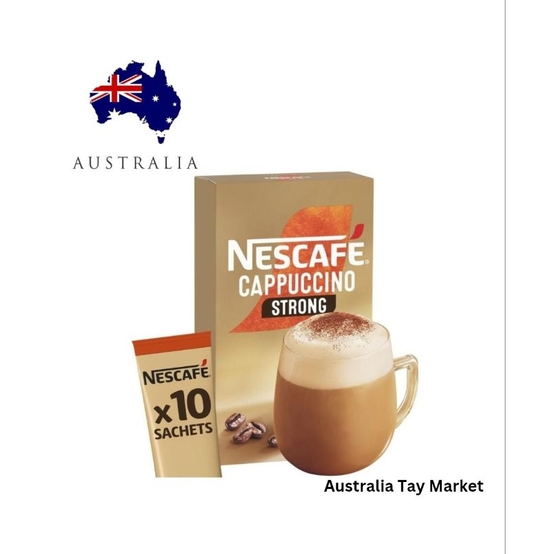 Nescafe Strong Cappuccino Coffee Sachets | 10 pack | Shopee Malaysia