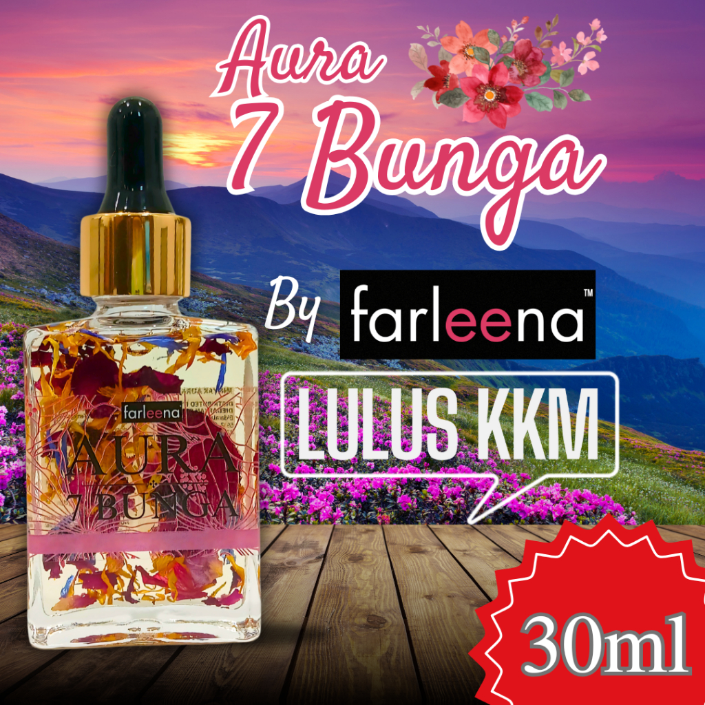 Pati Aura 7 Bunga Mendam Berahee 10ml & 30ml | Shopee Malaysia
