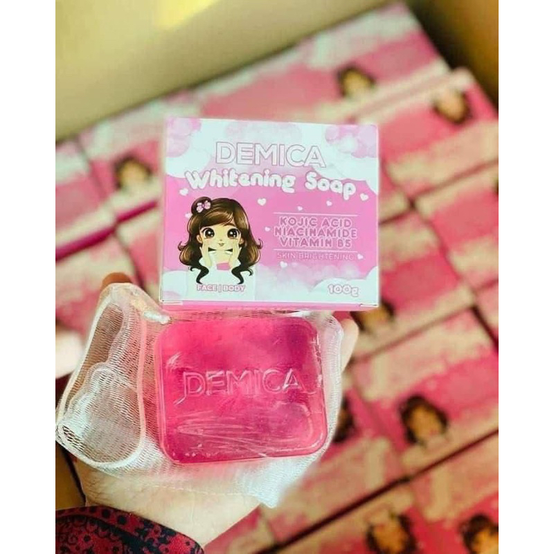 DEMICA SOAP| sabun buang daki dan mencerah kulit | Shopee Malaysia